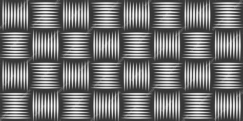 Premium Vector Seamless Vector Weaving Pattern Linear Background With Crossed Lines Textile