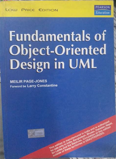 Fundamentals Of Object Oriented Design In Uml Books