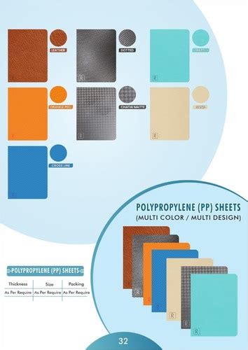 Polyproplene Pp Sheets At Best Price In Sonipat Haryana Rainbow