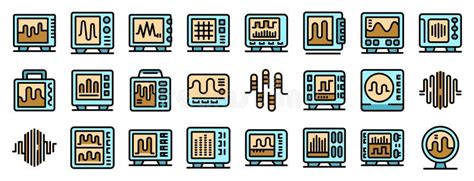 Various Oscilloscopes Stock Illustrations 6 Various Oscilloscopes Stock Illustrations Vectors