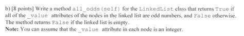 Solved C 6 Points Write A Method Removefirsttwo Self