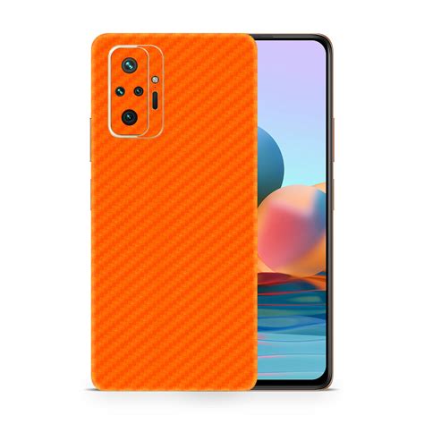 Redmi Note 10 Pro Carbon Series Skins WrapitSkin The Ultimate Protection