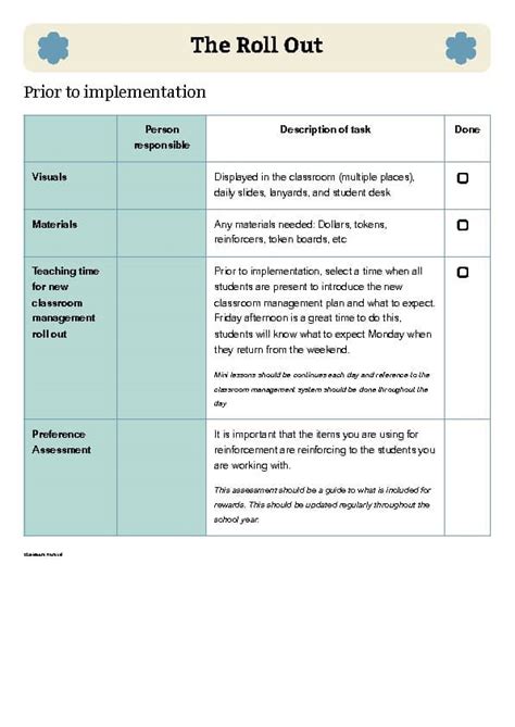 Classroom Mangement Organizer By Waves Of Play Tpt