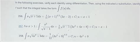 solved in the following exercises verify each identity