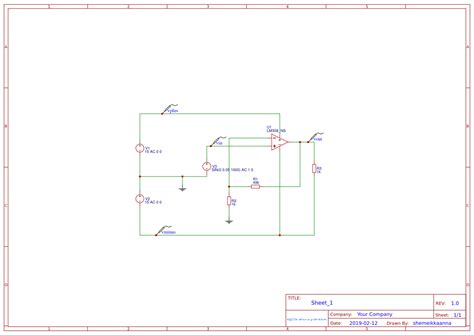 non inverting opamp easyeda open source hardware lab