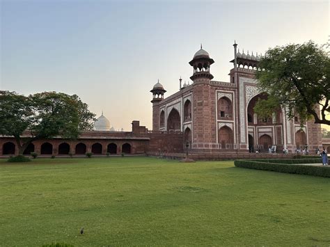 Hammad Rizvi A Little View Of Taj Mahal Agra India