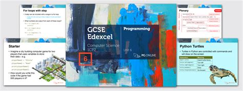 resources computer science gcse edexcel 1cp2 unit 6 programming