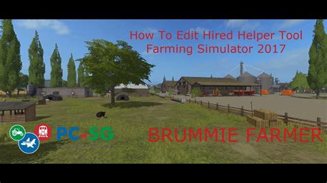 Farming Simulator How To Edit Hired Helper Tool Tutorial YouTube