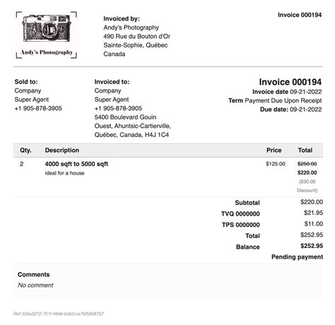 Create An Invoice Urbanimmersive Help