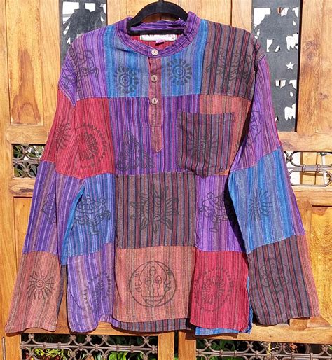 Patchwork Hippy Shirt The Little Hippie Shop