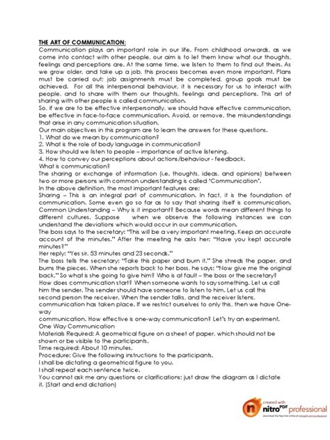 Soft Skills Lab Manual For Mba Iyear Pdf Emotional Intelligence