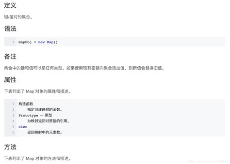 Es6中的 New Map 对象es6 New Map Csdn博客