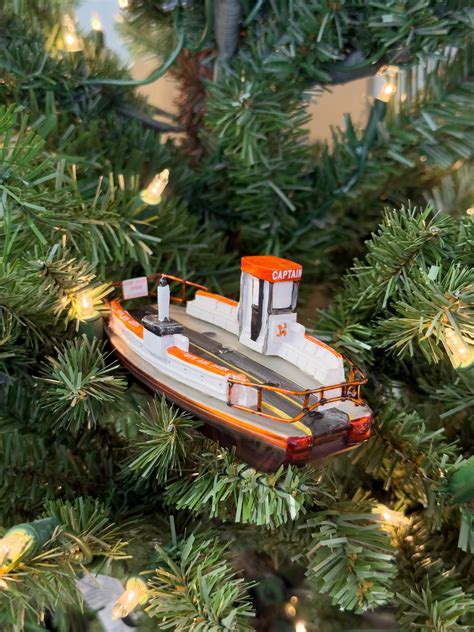 Balboa Island Ferry Christmas Ornament Newport Beach Iconic Ornaments