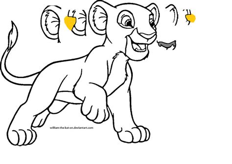 Tlk Cub Nala Base By William The Kat On On Deviantart