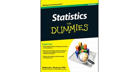 Title Page Statistics For Dummies® 2nd Edition Book