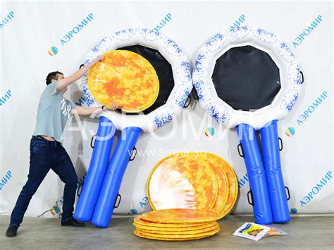 Игра Поймай блины на сковородку, командная игра инвентарь ...