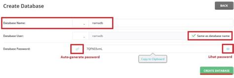 Cara Membuat Database Mysql Di Directadmin Panduan Hosting Jetorbit