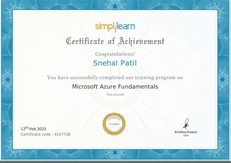 Snehal Patil On Linkedin Successfully Completed