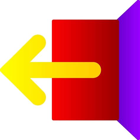 Logout Flat Gradient Icon 42174865 Vector Art At Vecteezy