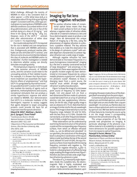 Pdf Photonic Crystals Imaging By Flat Lens Using Negative Refraction