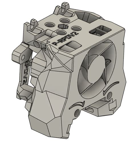 ercf v2 filament cutter stealthburner rapido v2 hotend by ianryeng