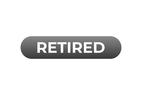 Retired Button Speech Bubble Banner Label Secure Checkout 24205019 Vector Art At Vecteezy