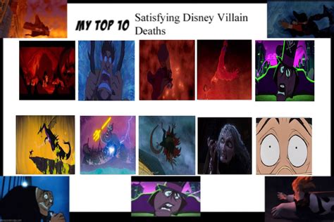 Top 10 Satisfying Disney Villain Deaths By Eddsworldfangirl97 On Deviantart