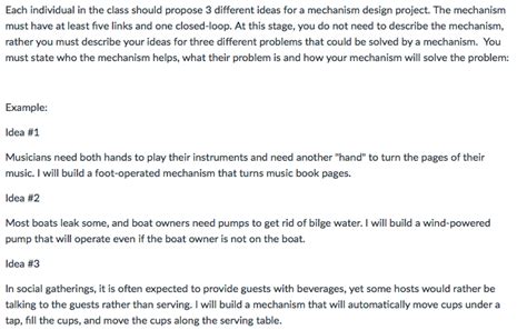 Solved Each Individual In The Class Should Propose Chegg Com