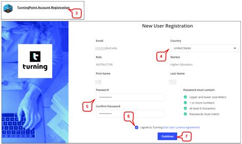 tp8 how to create a new turningpoint account and add a course through blackboard instruction uh