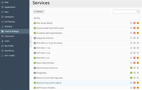 How To Restart Services In Plesk Zolute Network