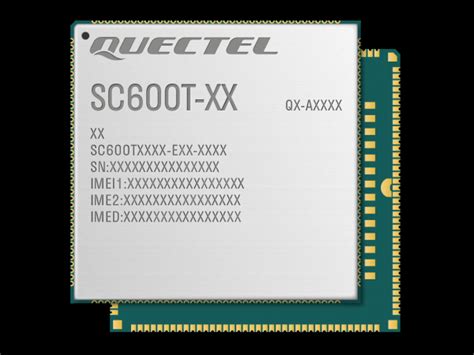 quectel sc600t em 3 32 moduł smart lte a bt 4 2 wifi 5 umts gsm gnss 32 gb