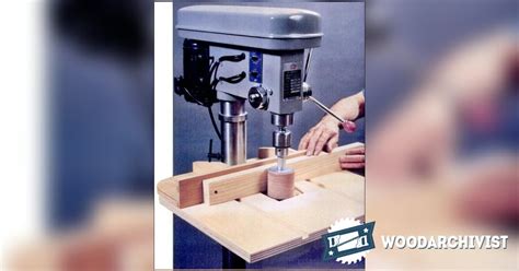 Drill Press Drum Sander Table Plan • Woodarchivist