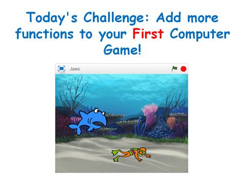 Scratch Beginners Week 2 Adding More Functions To First Game