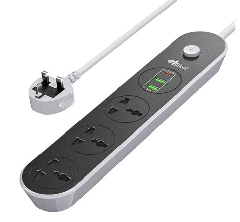Hulker Extension Lead With Usb Slots Way Usb Ports Type C And Usb Ports Extension