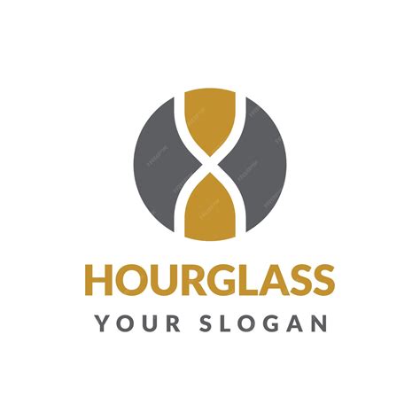 Premium Vector Modern Hourglass Logo Design