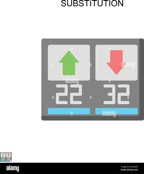 Soccer Substitution Board Stock Vector Images Alamy