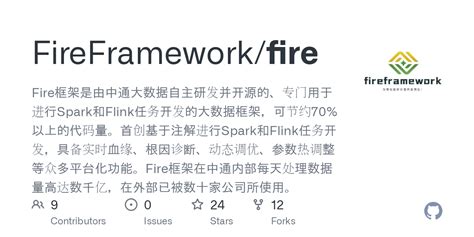 Github Fireframework Fire Fire Spark Flink