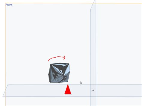 trying to rotate a stl mesh — onshape