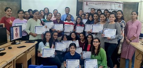 Student Development Program On Adobe Photoshop Vanita Vishram Womens