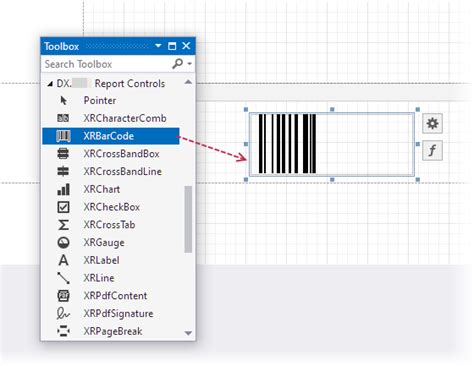 qr code reporting tools devexpress documentation