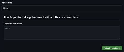 Github Issue Template Validation Required True Not Working Stack Overflow