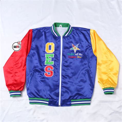Oes Satin Jacket Masonic Regalia Intl