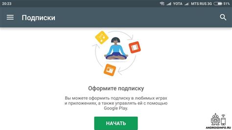 Как отменить подписку в Google Play?