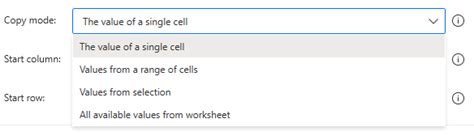 Copy Cells From Excel Worksheet Action Power Automate Desktop Kaizen Personal Computer Work