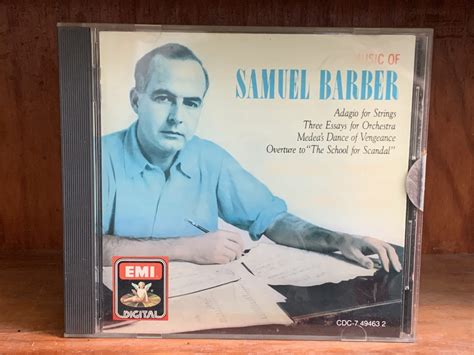 Music Of Samuel Barber Bazar De Música