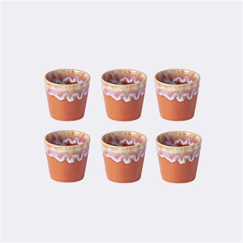 Grespresso Expresso Cup Set Of 6 Costa Nova Pura Cal