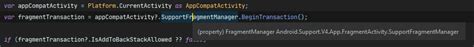No Fragemnt Support In Androidx For Transaction · Issue 169 · Dotnet