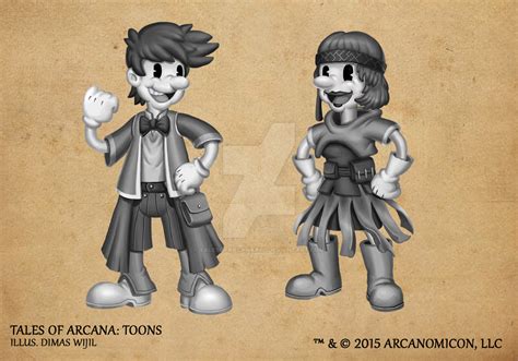 Tales Of Arcana 1st Set Toons By Talesofarcanarpg On Deviantart