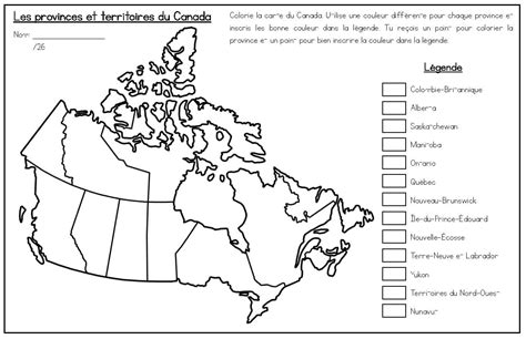 Free Printable Blank Map Of Canada With Provinces And Capitals Free