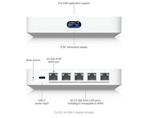 Unifi Cloud Gateway Max Tech Specs